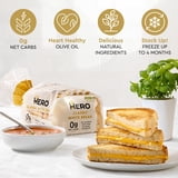 Hero Classic White Bread - Low Carb, High Protein, High Fiber, Sliced ...