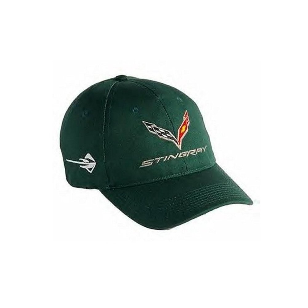 C7 Corvette Stingray Chino Baseball Hat (Green) - Walmart.com - Walmart.com