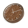 Union & Scale Essentials Wall Clock Wood 16" UN57811 - Walmart.com