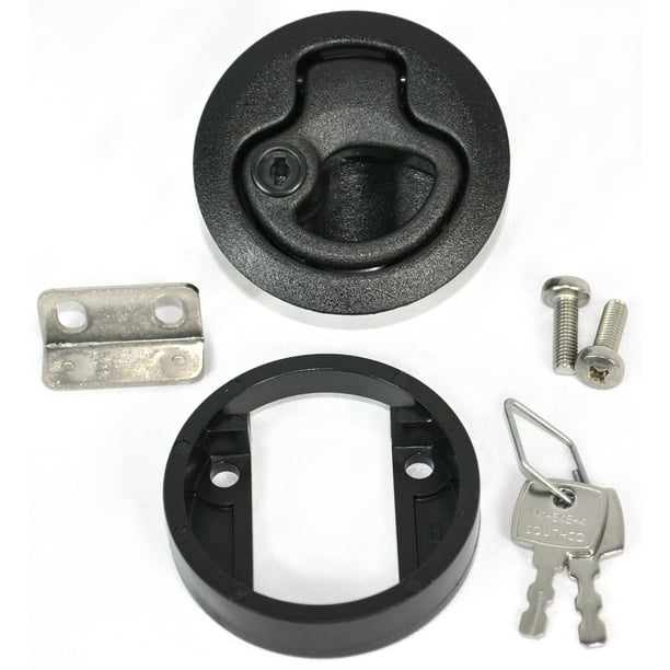 Southco Inc M1 41 Flush Pull Latch 075 To 275 Panel Thickness Locking Pack Of 10 Walmart