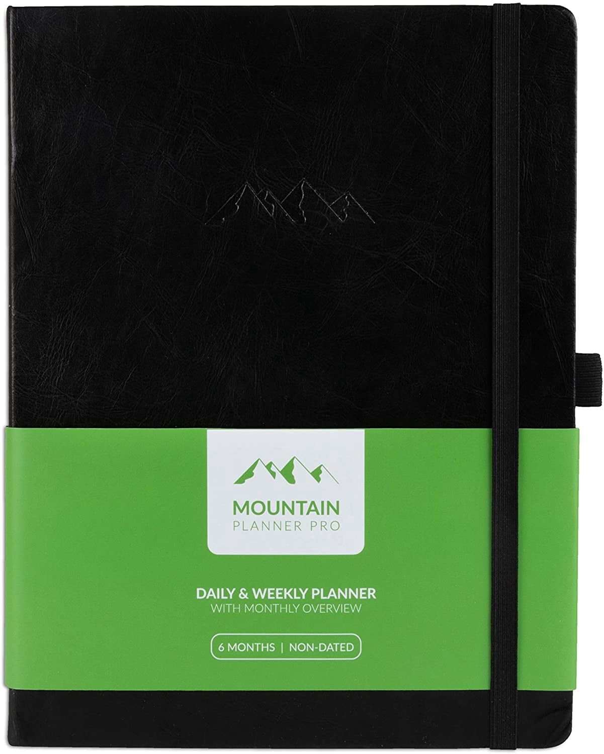 Mountain Daily Planner Pro – Large Undated Daily, Weekly Gratitude ...