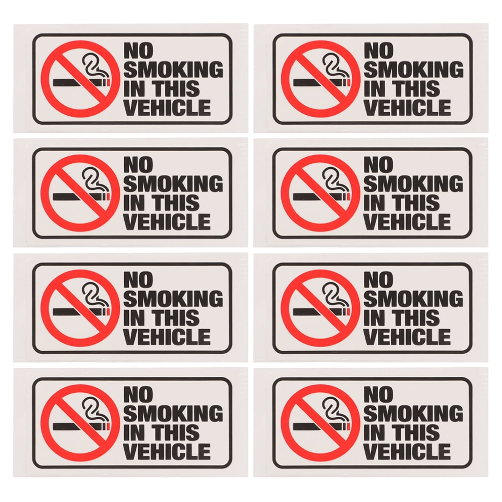 Click here for Fomiyes 8pcsno Smoking Stickers For Vehicles No Sm... prices