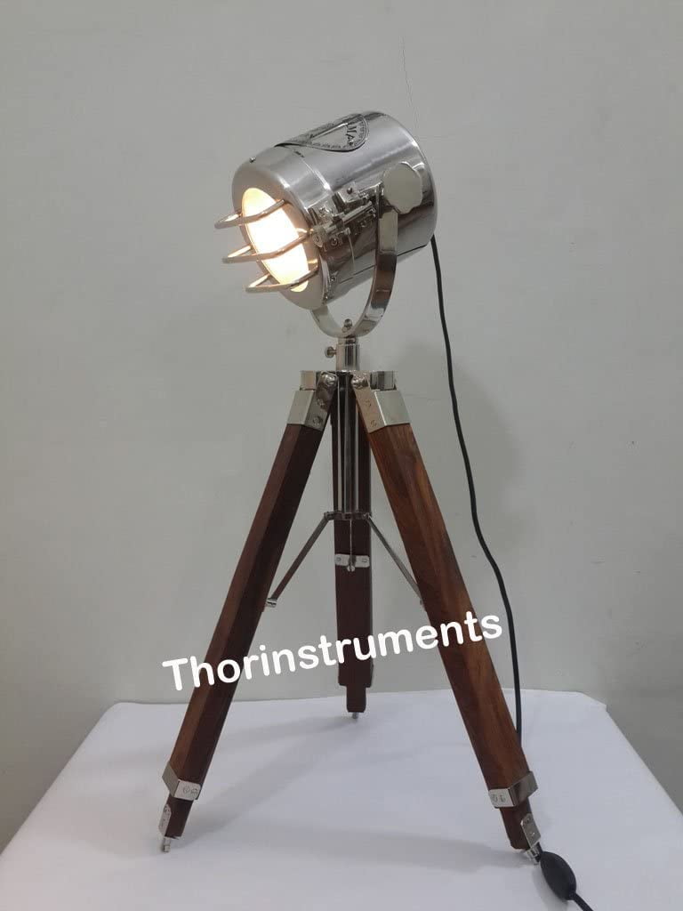 ROYAL DESIGN LONDON 1917 SPOT LIGHT TABLE TRIPOD LAMP HOME DECOR ...