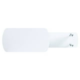 ACME Patina Coffee Table in White and Chrome - Walmart.com