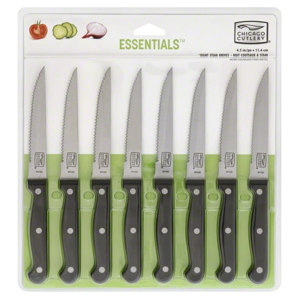 chicago cutlery essentials 8 piece steak set - Walmart.com - Walmart.com