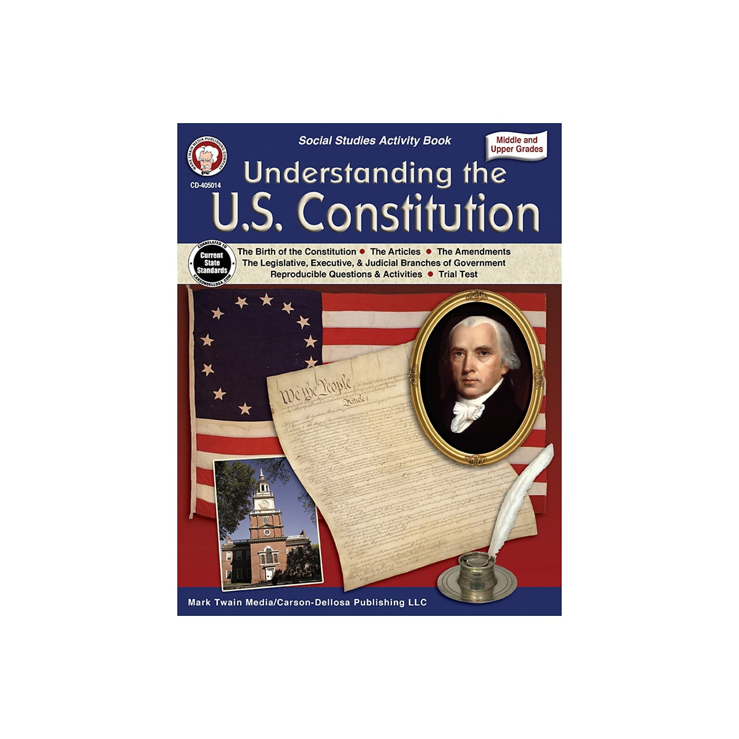 Mark Twain Understanding The U.S. Constitution Grades 5 - 12 Paperback ...