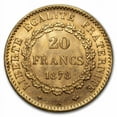 1878-A France Gold 20 Francs Lucky Angel BU - Walmart.com