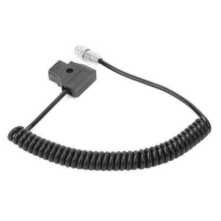Akozon DC To 4K 2Pin Cable D-Tap To 4K Spring Power Cord For Blackmagic ...