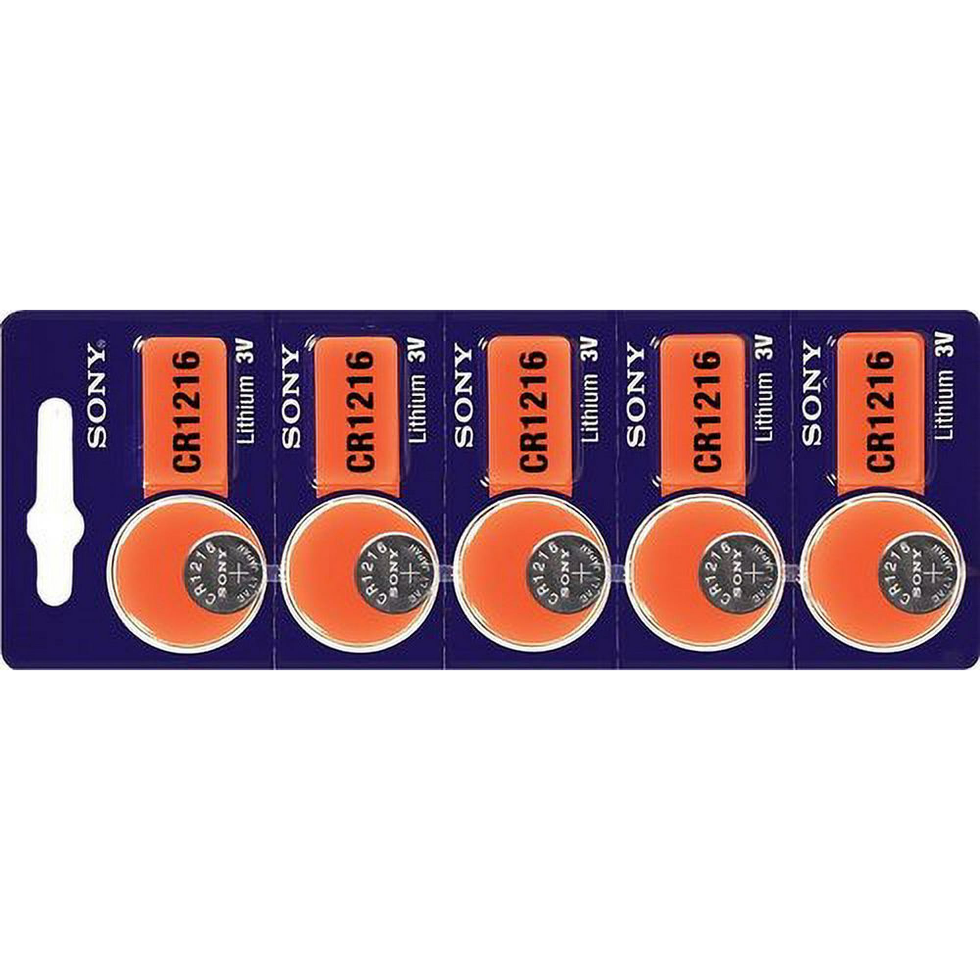 Click here for Sony Lithium 3v Batteries Size Cr1216 (Pack Of 5) prices