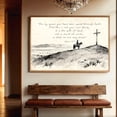 Affixzi Cowboy Cross Wall Art - Rustic Christian Decor with ...