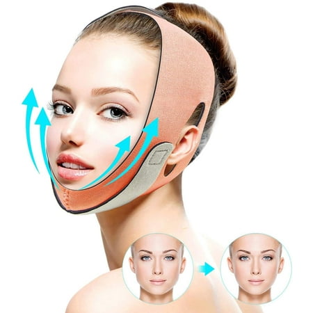 Facial Slimming Mask Full Coverage Lifting Face V Line Belt Weight Loss ...