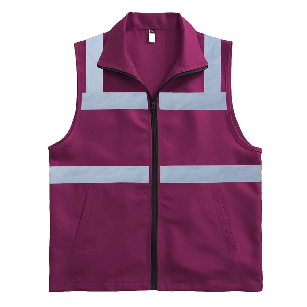 GOGO Asian Unisex Volunteer Vest Safety Reflective Running Cycling Vest ...