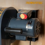 POWERTEC 110/220V Dual Voltage Safety Paddle Switch, 1HP Smart Switch w ...