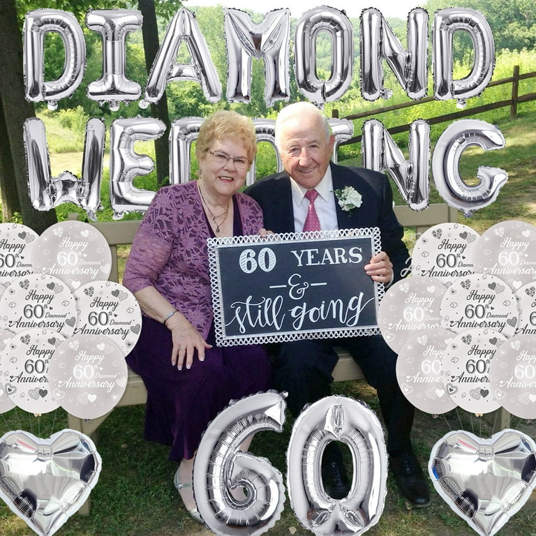 60th Wedding Anniversary Color 60th Wedding Anniversary