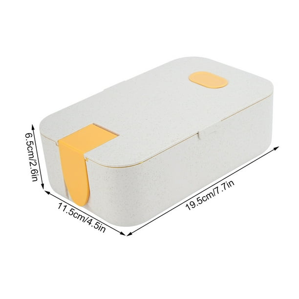 Portable Lunch Box,Portable Rectangular 800ml Single Lunch Box ...