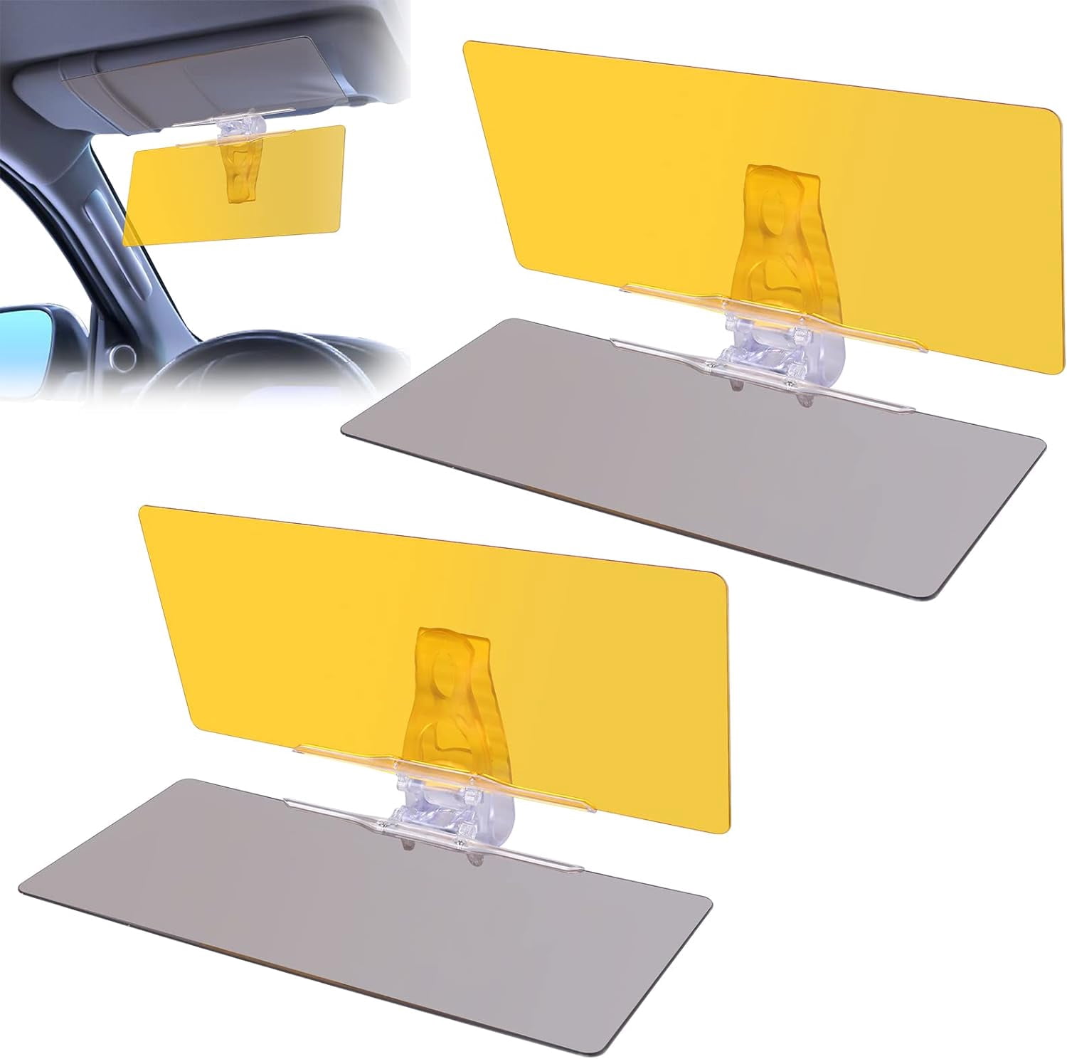Extensión de parasol para automóvil: 2 extensiones de parasol para ...