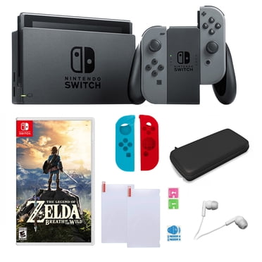Nintendo Switch Bundle with Mario Kart 8 Deluxe - Gray - Walmart.com
