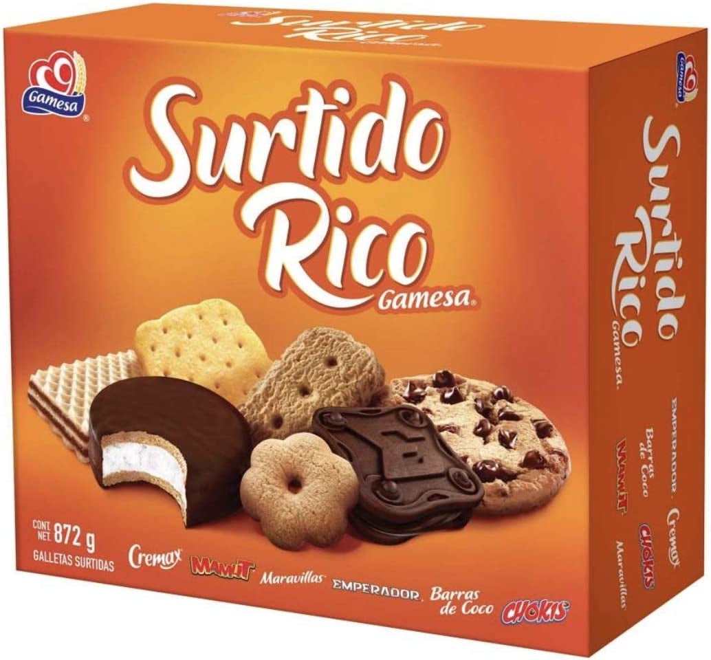 Galletas Surtido Rico de Gamesa Gamesa G5-FD4B-4LIL | Walmart en línea
