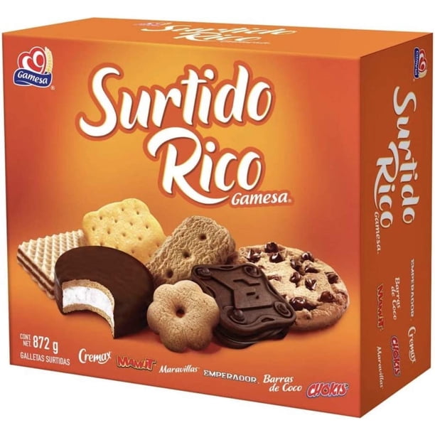 Galletas Surtido Rico de Gamesa Gamesa G5-FD4B-4LIL | Walmart en línea