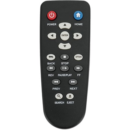 New Replaced Remote Compatible with Western Digital Live HD TV ...