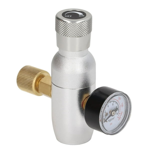 Beer Keg Pressure Regulator, Adjustable Pressure Relief Valve Mini CO2 ...