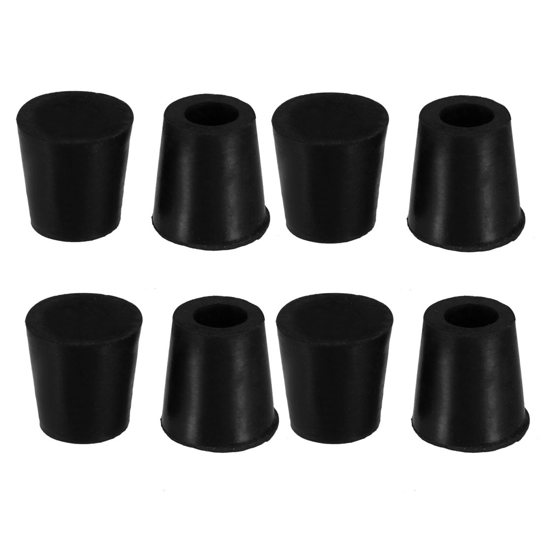 8pcs 8mm Inner Dia Conical Bumper Pad Rubber Feet 16.5mm x 13mm x 17mm ...