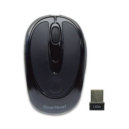 Gear Head Wireless Optical Nano Mouse - Walmart.com