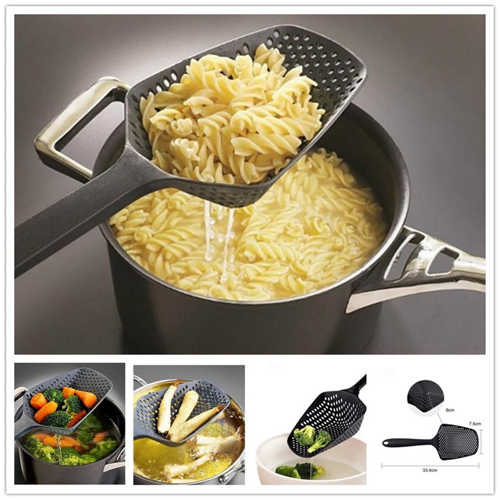 Home Nylon Colander Spoon Strain Cooked Food Drainer Pasta Vegetable ...