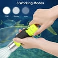 Oumers Marine Diving Flashlight, 2000 Lumens LED Underwater Torch ...