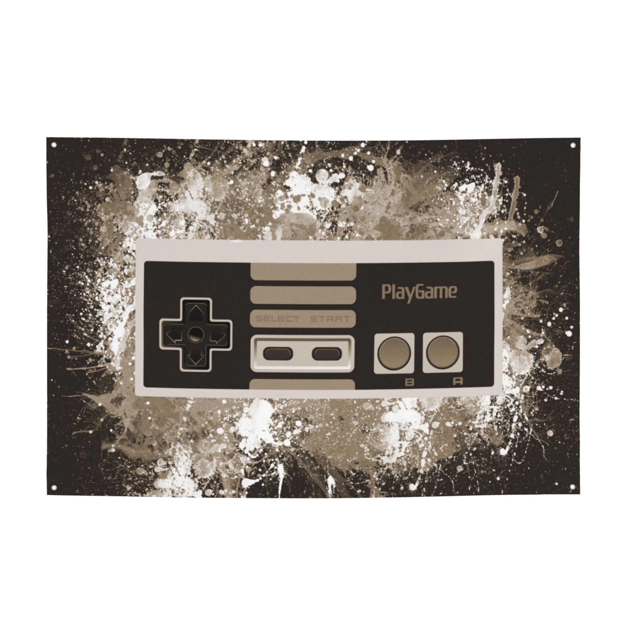 DouZhe Retro Game Console Sign Banner, Gaming Room Hanging Banners ...