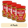 (4 pack) Lotus Biscoff Creamy Cookie Butter, Nut-Free Spread, 25.4oz ...