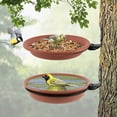 Bird Feeding and Bathing Tray Set Hanging Birdhouse Platform Feeder for ...