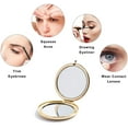 Magnifying Compact Mirror for Purses ,Folding Mini Pocket Double Sided ...