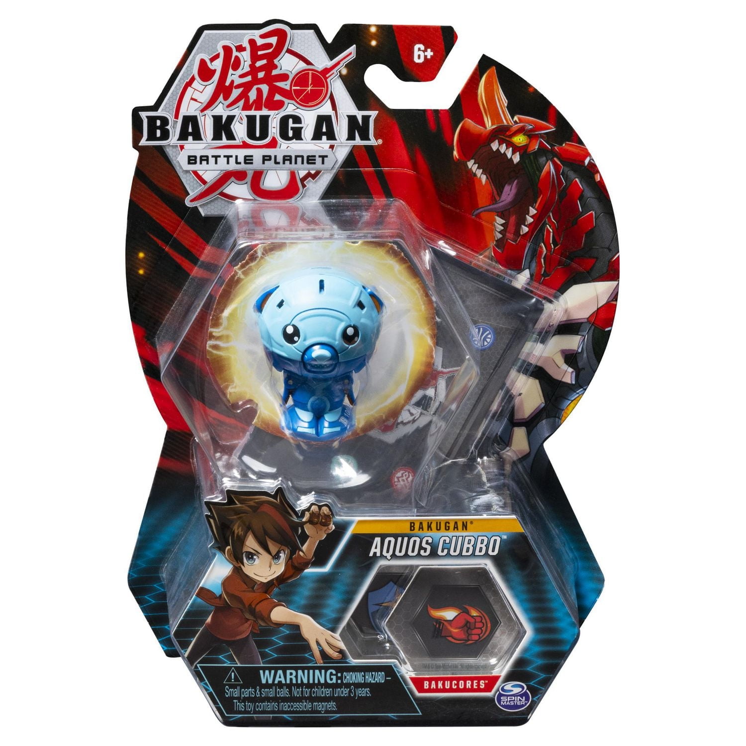 Bakugan, Aquos Cubbo, 2-inch Tall Collectible Action Figure and Trading ...