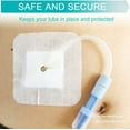 Feeding Tube Adhesive Split Drain Bandages - Easy Dressing Changes and ...