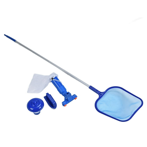 Pool Leaf Net Set Vacuum Jet Cleaner Head Telescopic Dosing Device Pool ...