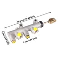 For Tomberlin Golf Cart E-merge Emerge Brake Master Cylinder - Walmart.com