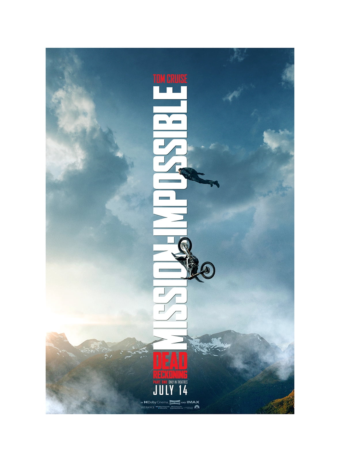 Mission Impossible 7 Poster Movie Dead Reckoning Posters Prints Bedroom ...