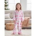 AIGUR Mommy and Me Matching Pajamas Bow Deer Print Button Down Long ...