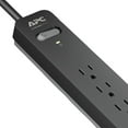 APC 6-Outlet Surge Protector 540 Joules, SurgeArrest Essential (PE63 ...