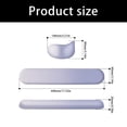 Ergonomic Wrist Support Set For Computer Soft Silicone Pad And Keyboard ...