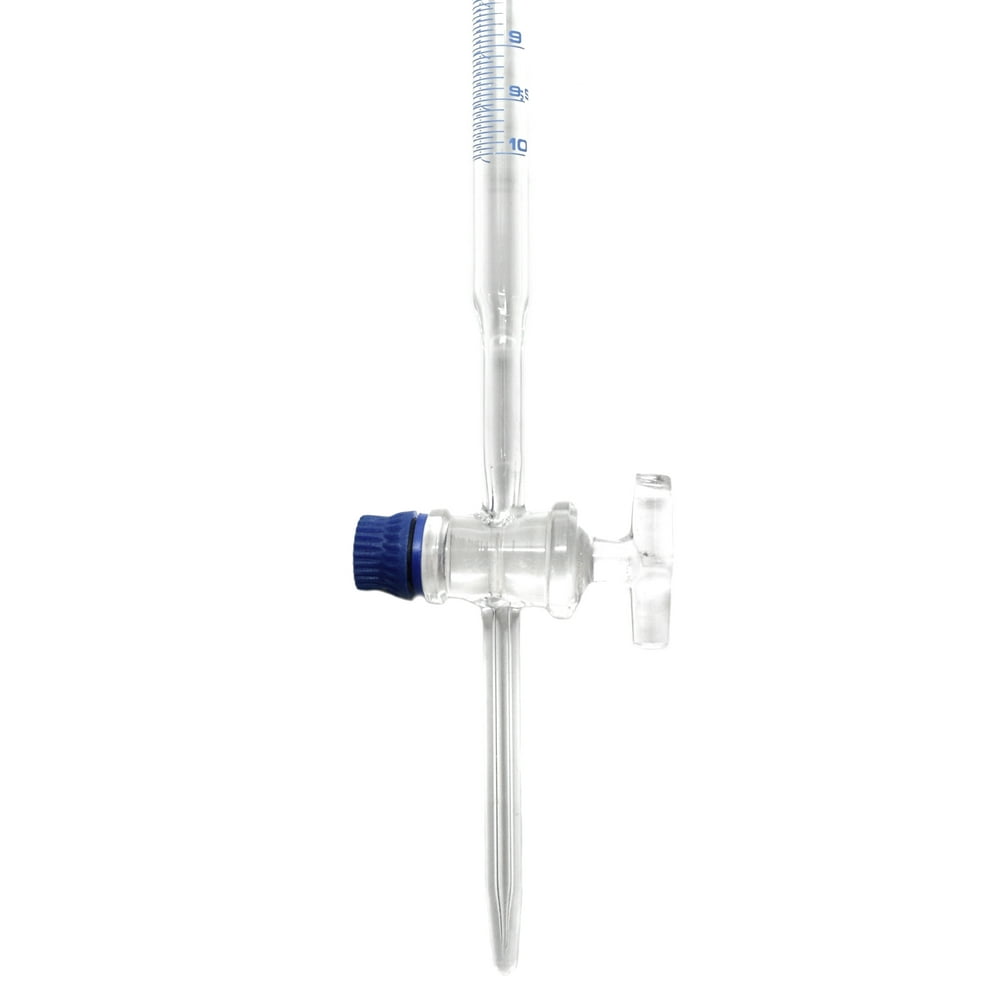 Burette, 25ml - Class B, DIN ISO 385, Borosilicate Glass with Glass Key ...
