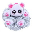 ScrunchMiez Giantz 6 Panda Shimmer Hair Scrunchie - Walmart.com