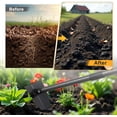 Triangle Hoe, Metal Garden Hoe for Weeding Long Handle 60", Gardening ...