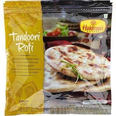 Click here for Hr Haldirams Haldiram Tandoori Roti (6 Pcs) 360 G prices