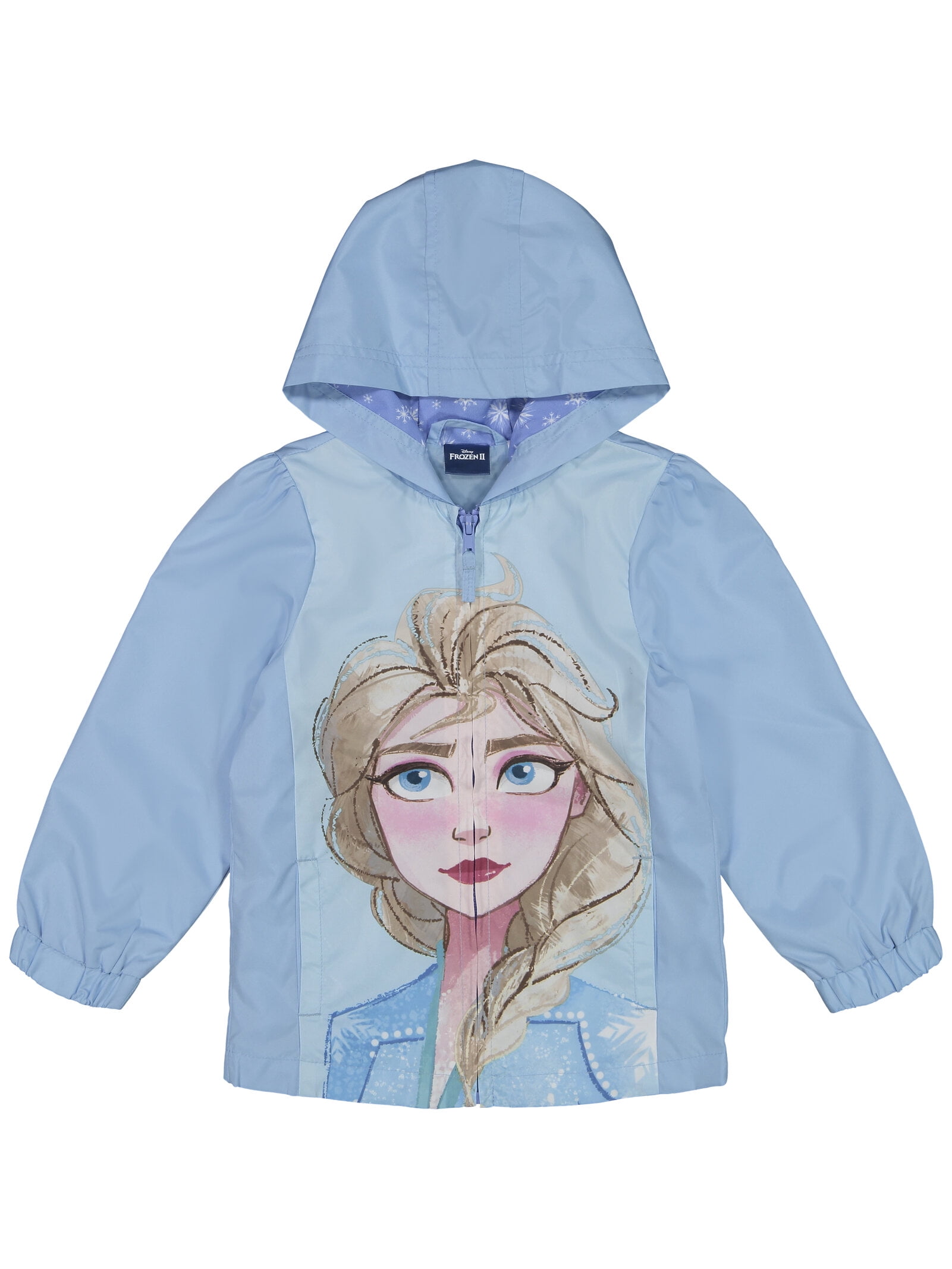 Dreamwave Disney Frozen Elsa Toddler Girls Windbreaker Jacket 2T ...