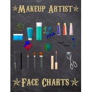 Makeup Artist Face Charts (Paperback) - Walmart.com