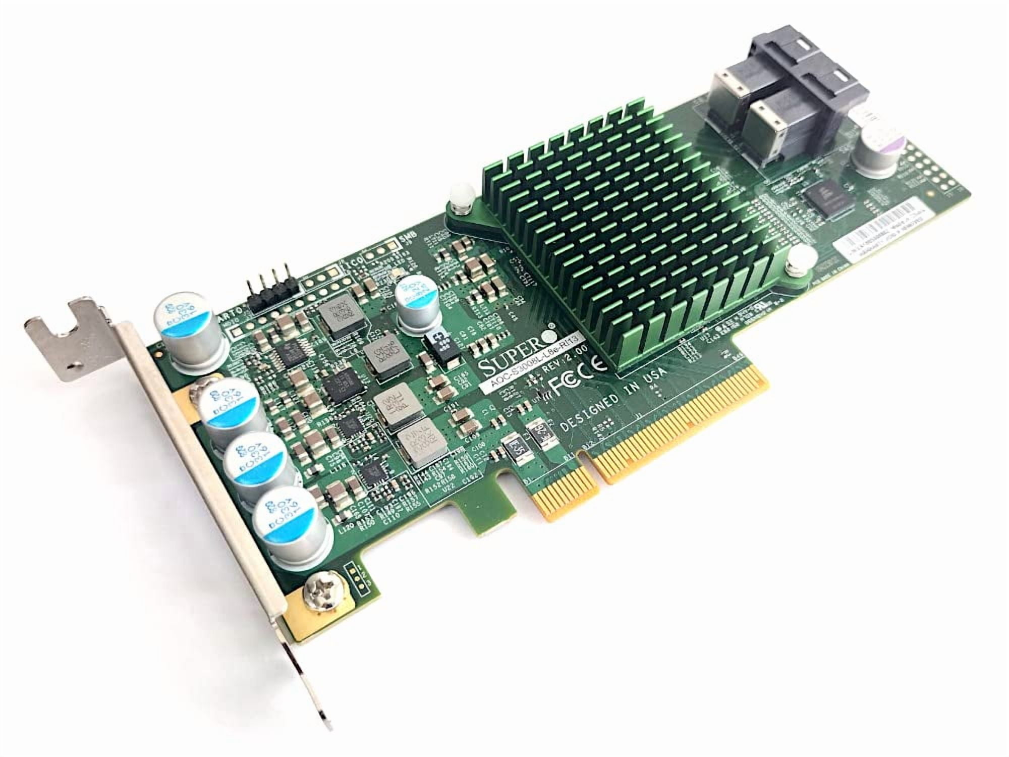 Adaptador Raid Interno Sas De Ocho Puertos Supermicro De 12 Gb/S Aoc ...