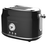 FRIGIDAIRE 2 Slice Retro Toaster - Black - Walmart.com