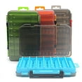 Fishing Tackle Box 14 Compartments Fishing Accessories Lure Hook ...
